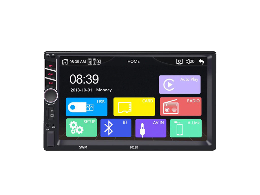 Shop 7" 2 Din Apple CarPlay MP5 Player Rotary Volume Controls | Onecliq