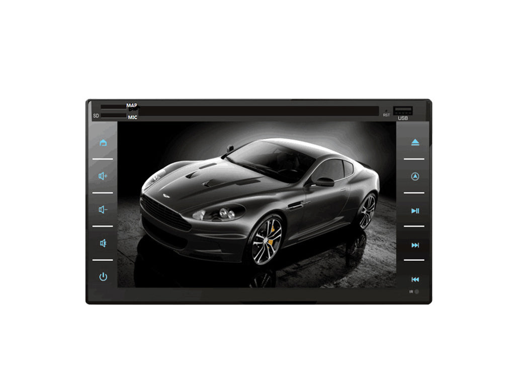 Shop 6.2" Car Bluetooth CD DVD Player with Touch Buttons | Onecliq