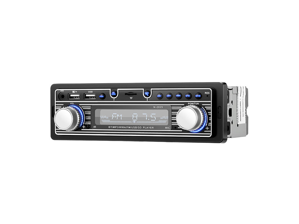 Shop Single Din Classic Retro BT Car Stereo | Onecliq
