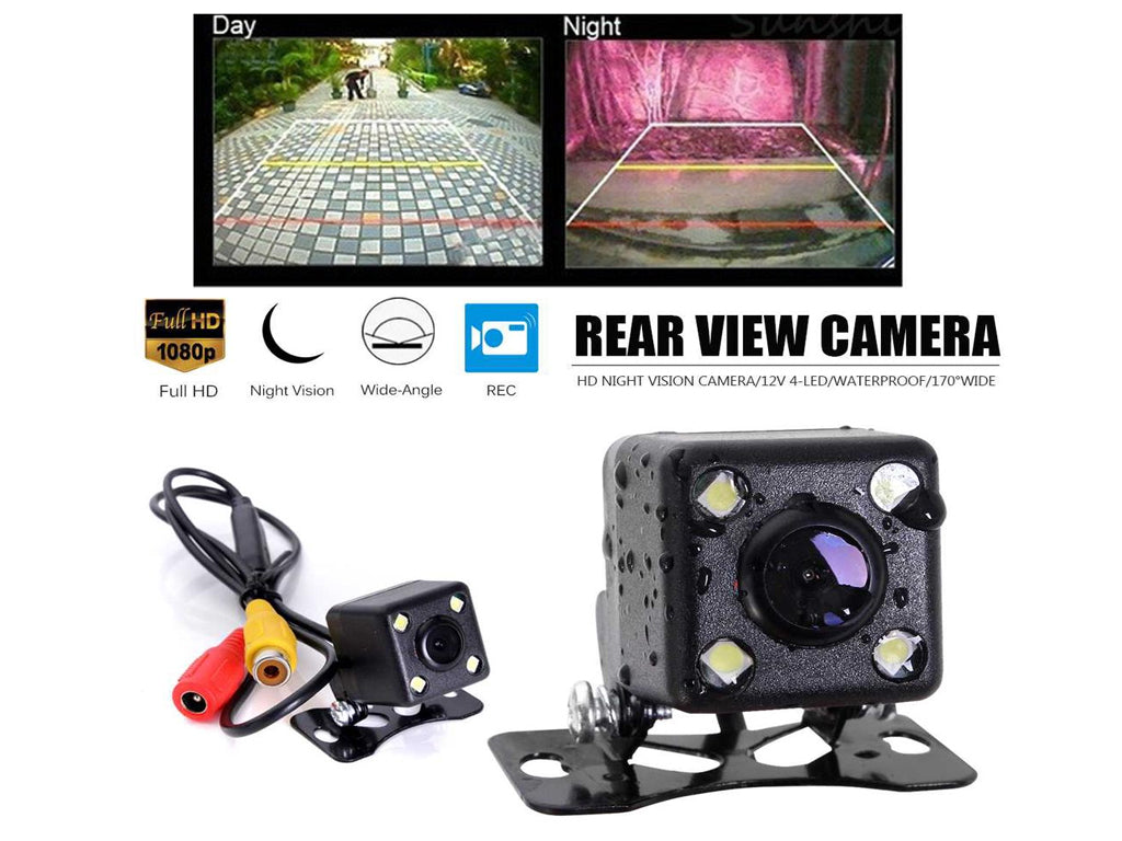 Shop 12V 4 LED Car Reversing Camera | Onecliq