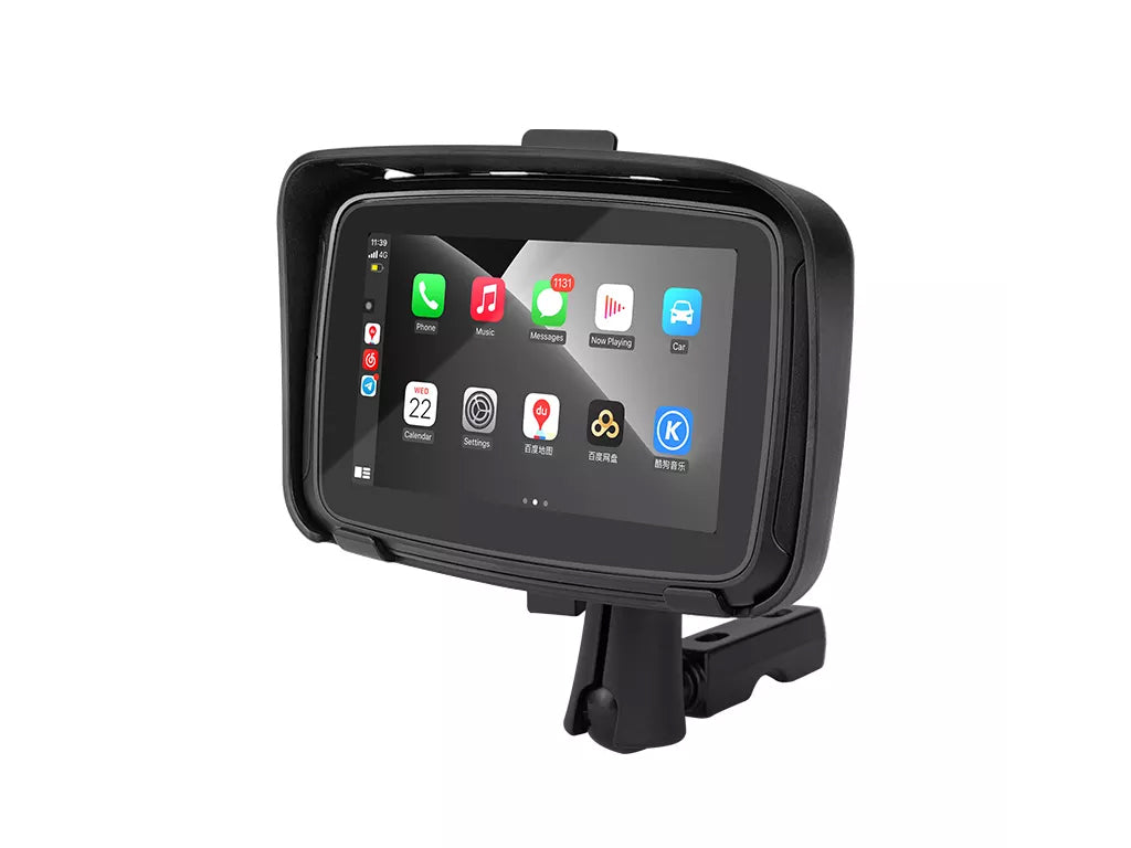 Shop 5" Motorbike Waterproof Portable CarPlay Android Auto Nav Unit ...